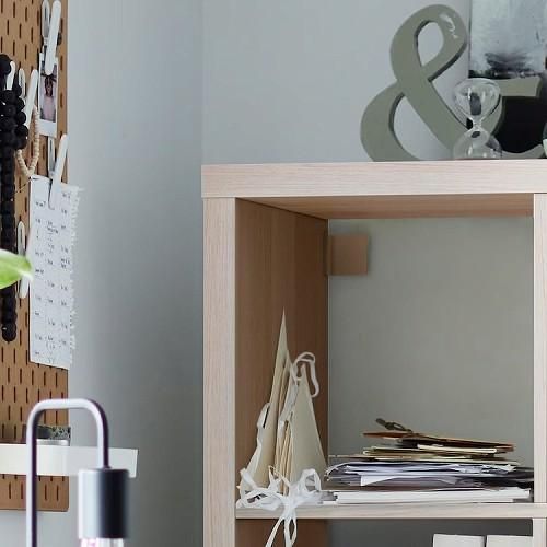 IKEA イケア シェルフユニット ホワイトステインオーク調 IKEA イケア シェルフユニット ホワイトステインオーク調