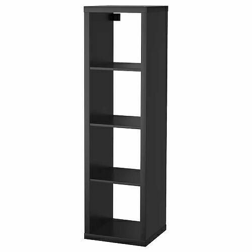 IKEA イケア シェルフユニット ブラックブラウン 42x147cm IKEA イケア シェルフユニット ブラックブラウン 42x147cm