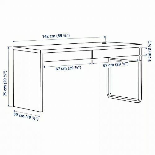 IKEA イケア デスク 142x50cm v0040 MICKE ミッケ - 株式会社 IKEA イケア デスク 142x50cm v0040 MICKE ミッケ - 株式会社