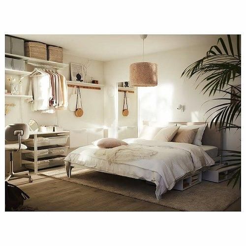 IKEA イケア ラグ パイル短 オフホワイト 133x195cm big90425527 IKEA イケア ラグ パイル短 オフホワイト 133x195cm big90425527