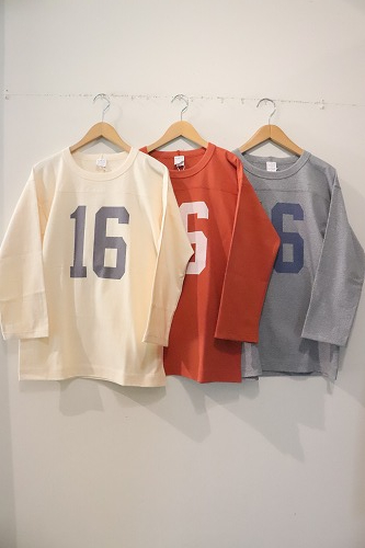 A VONTADE ア ボンタージ 7.5oz Football T-Shirts A VONTADE ア ボンタージ 7.5oz Football T-Shirts