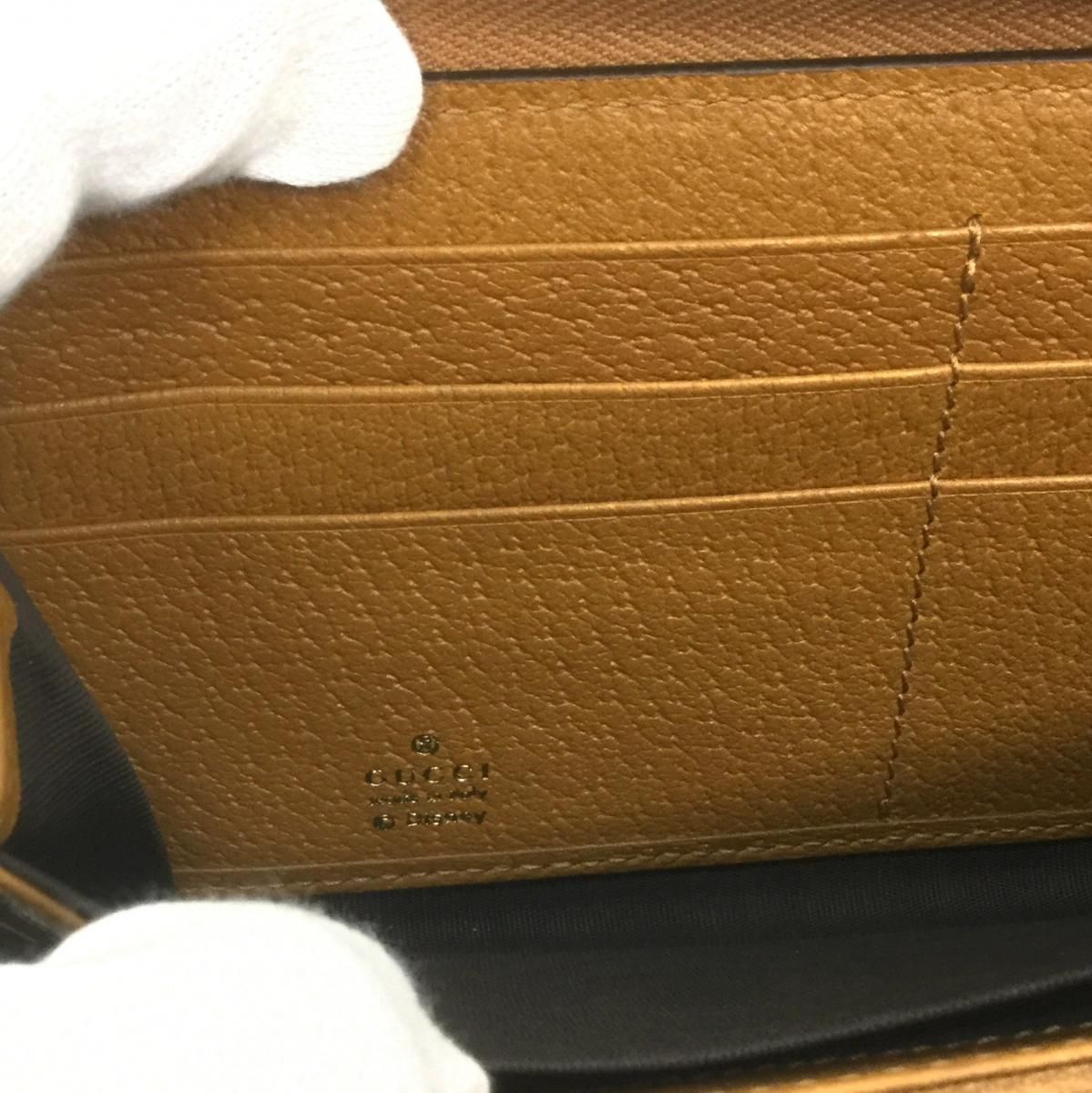 新品】グッチ/全ファスナー付長財布/ジップアラウンド 新品】グッチ/全ファスナー付長財布/ジップアラウンド