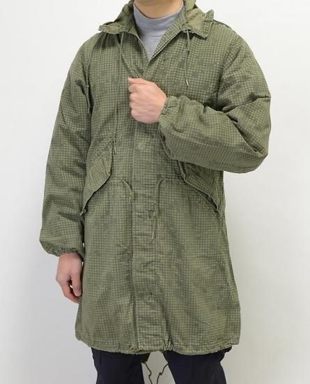 アメリカ軍 ナイトデザートカモ モッズコート USED 402U アメリカ軍 ナイトデザートカモ モッズコート USED 402U