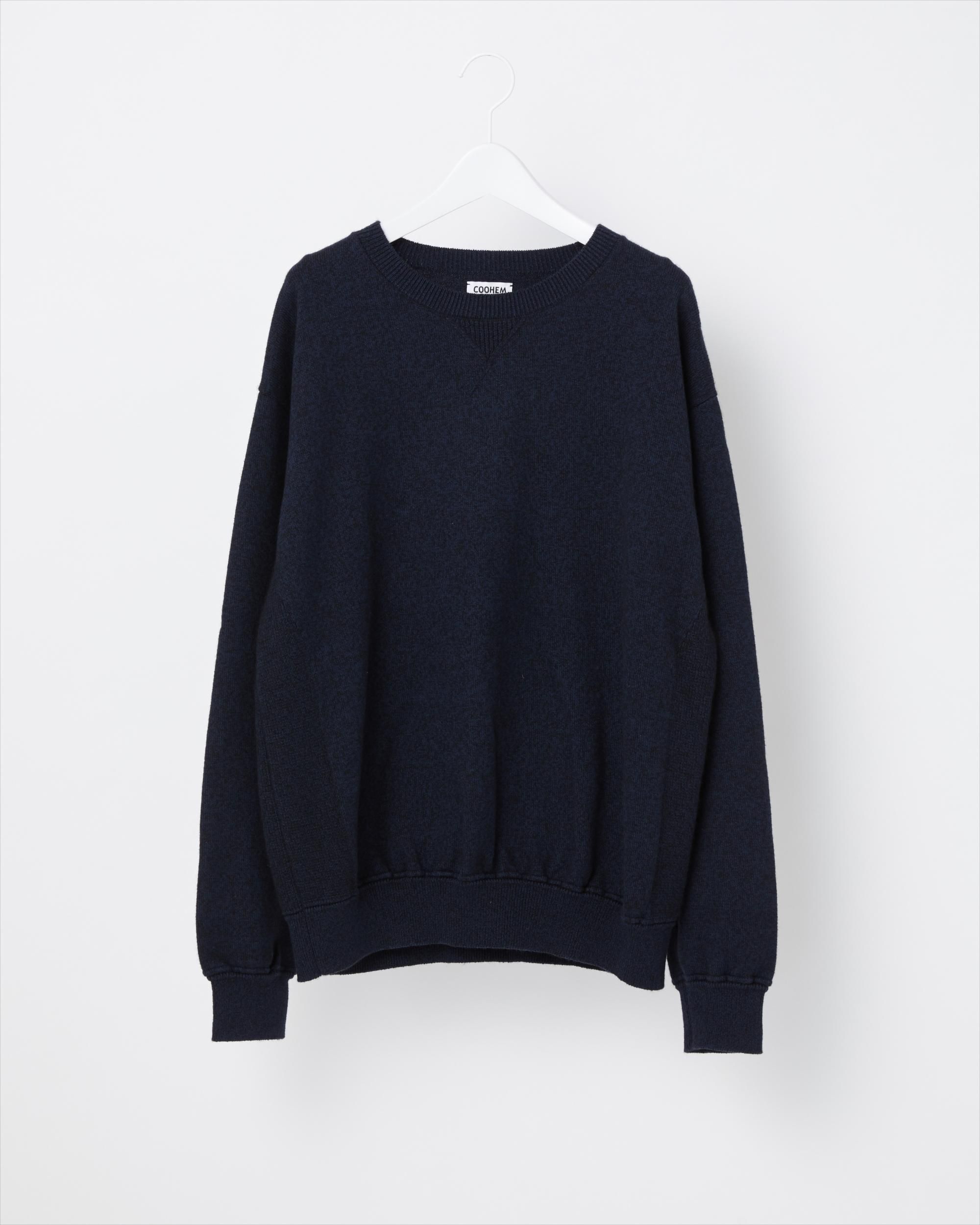 COLOR MIX COTTON CASHMERE SWEATER - Yonetomi STORE ONLINE COLOR MIX COTTON CASHMERE SWEATER - Yonetomi STORE ONLINE