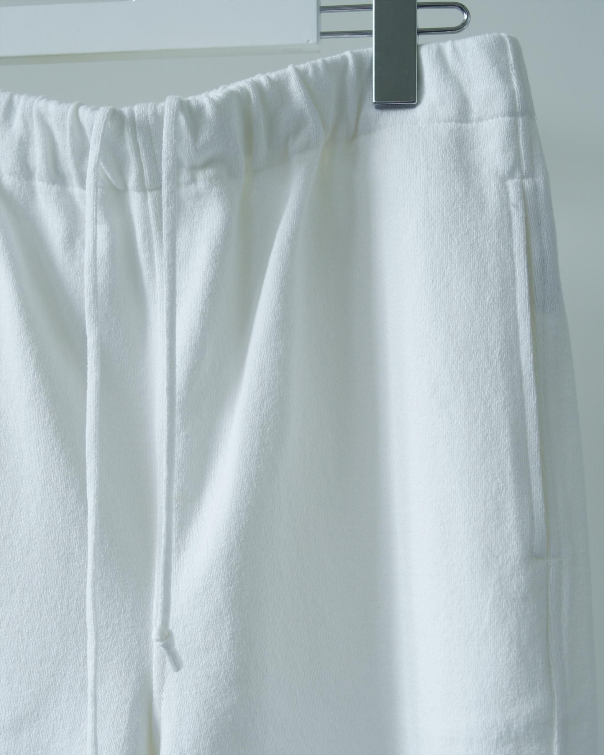 WAVE COTTON KNIT PANTS - Yonetomi STORE ONLINE|ヨネトミ WAVE COTTON KNIT PANTS - Yonetomi STORE ONLINE|ヨネトミ