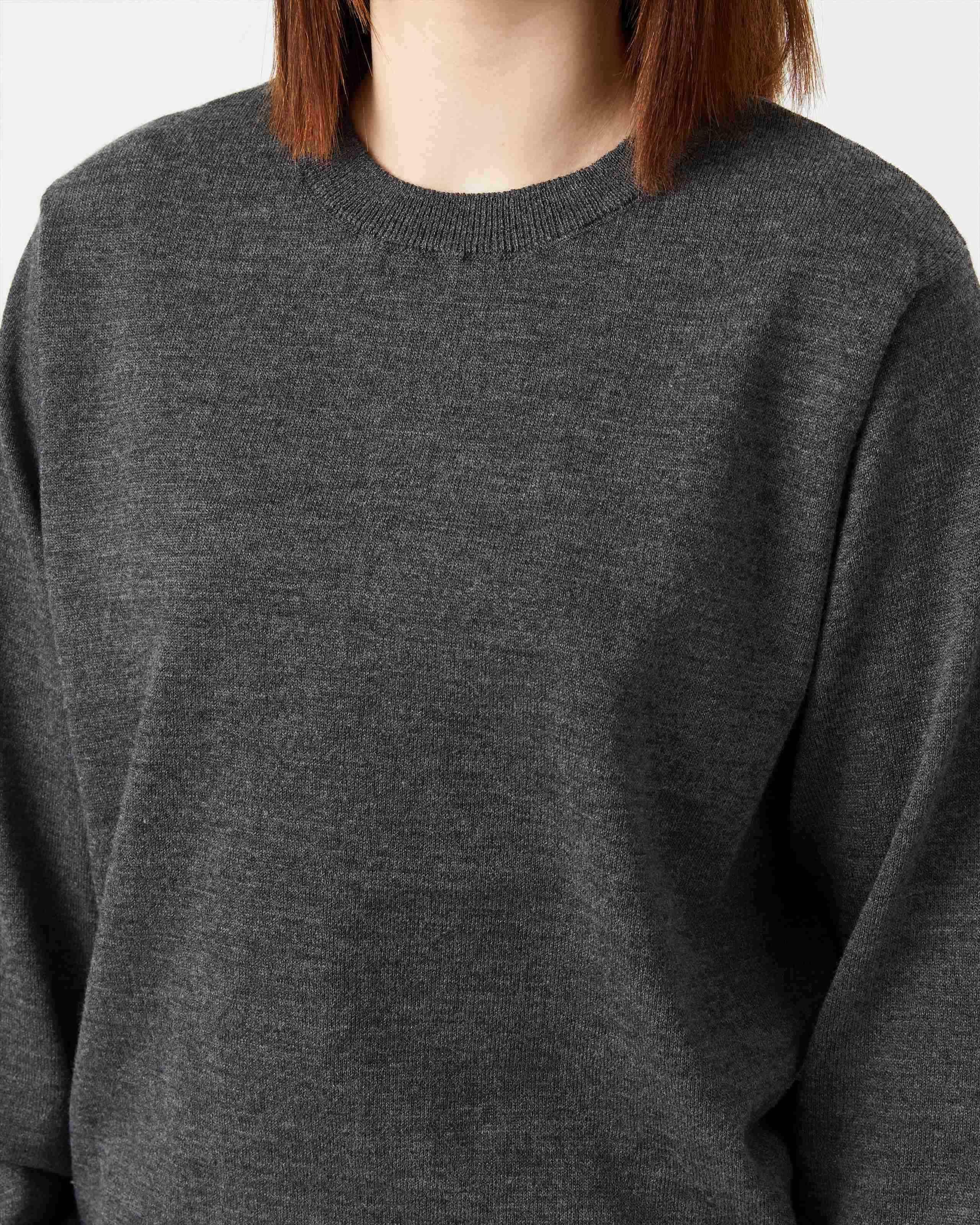 HIGH TWIST WOOL KNIT PULLOVER - Yonetomi STORE ONLINE|ヨネ HIGH TWIST WOOL KNIT PULLOVER - Yonetomi STORE ONLINE|ヨネ