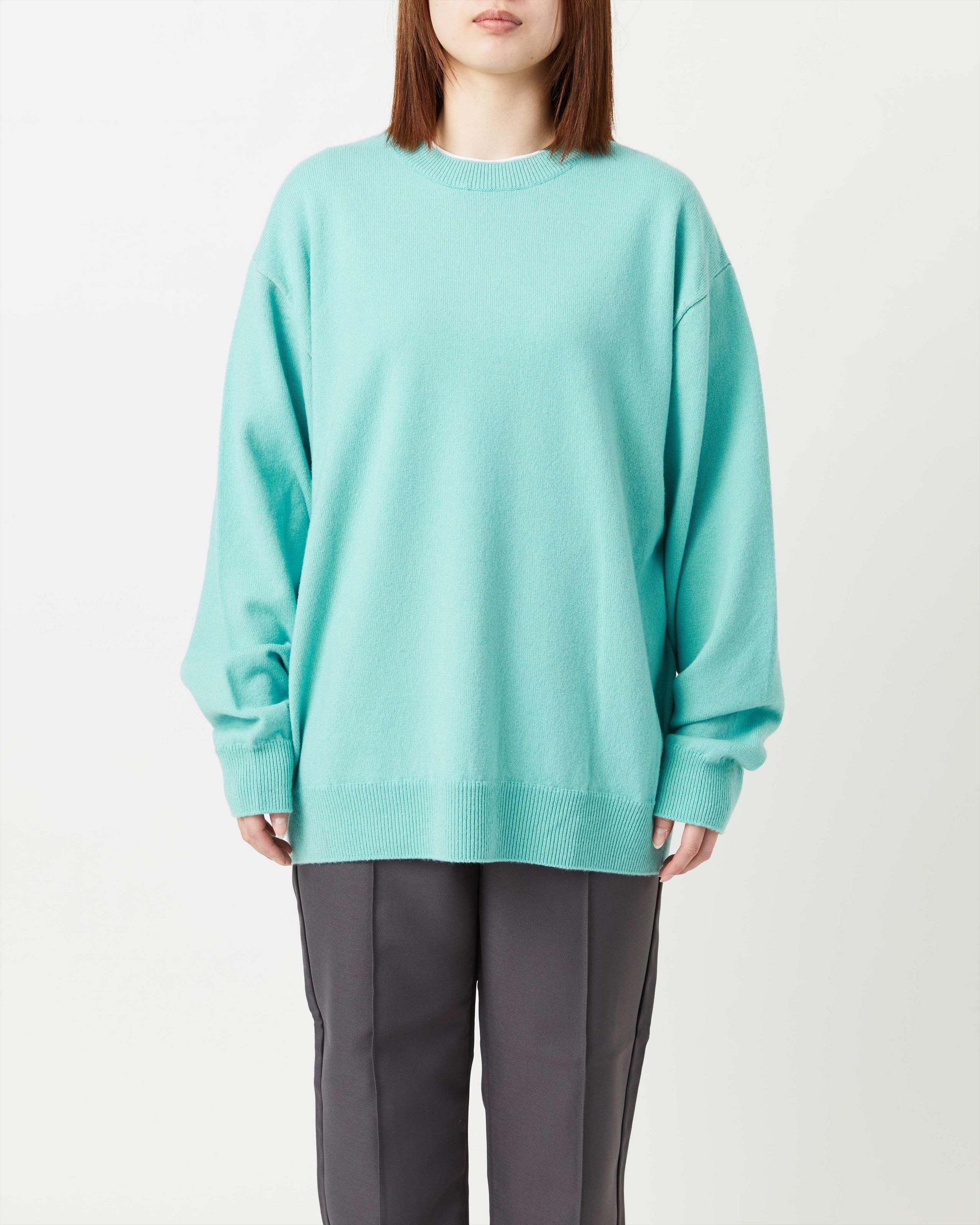NEW BASIC CASHMERE KNIT PULLOVER - Yonetomi STORE ONLINE NEW BASIC CASHMERE KNIT PULLOVER - Yonetomi STORE ONLINE