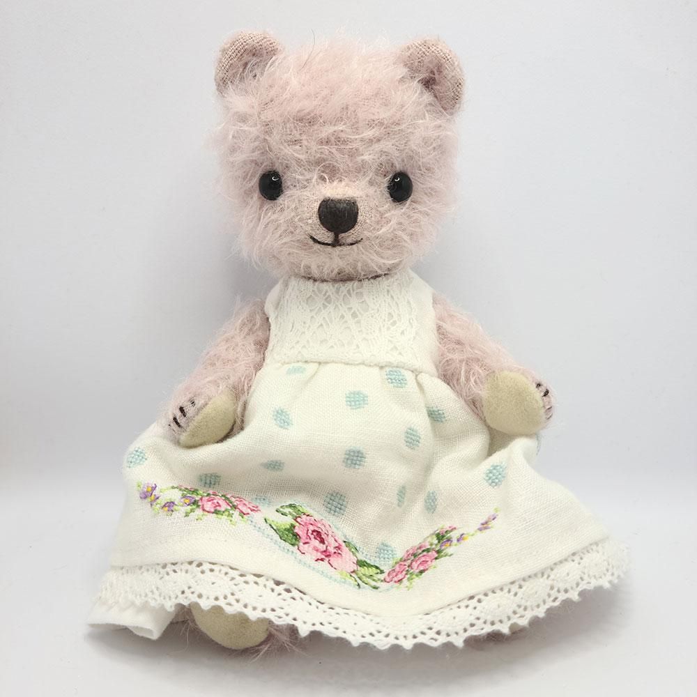 ◇handmade misso◇薔薇の季節に生まれたベアちゃん - lintupuu ◇handmade misso◇薔薇の季節に生まれたベアちゃん - lintupuu