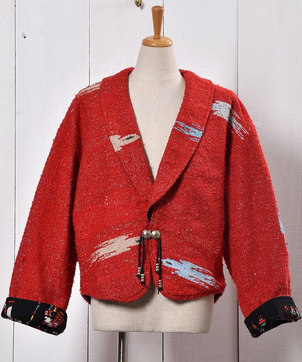 Hopi Native Pattern Jacket|ホピ族 ネイティブ柄 リバーシブル Hopi Native Pattern Jacket|ホピ族 ネイティブ柄 リバーシブル
