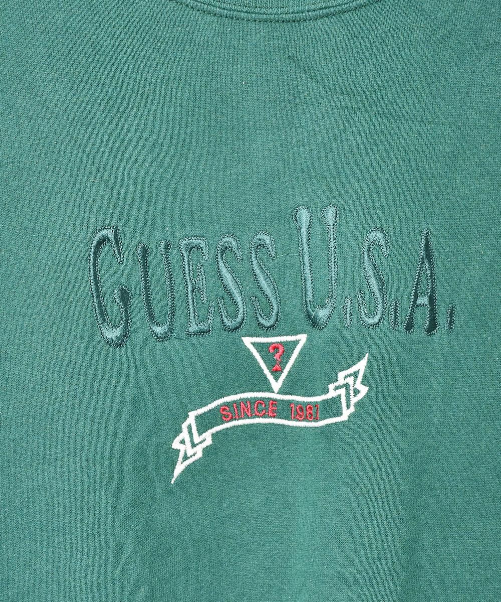 アメリカ製 GUESS スウェットシャツ - 古着屋グレープフルーツ アメリカ製 GUESS スウェットシャツ - 古着屋グレープフルーツ
