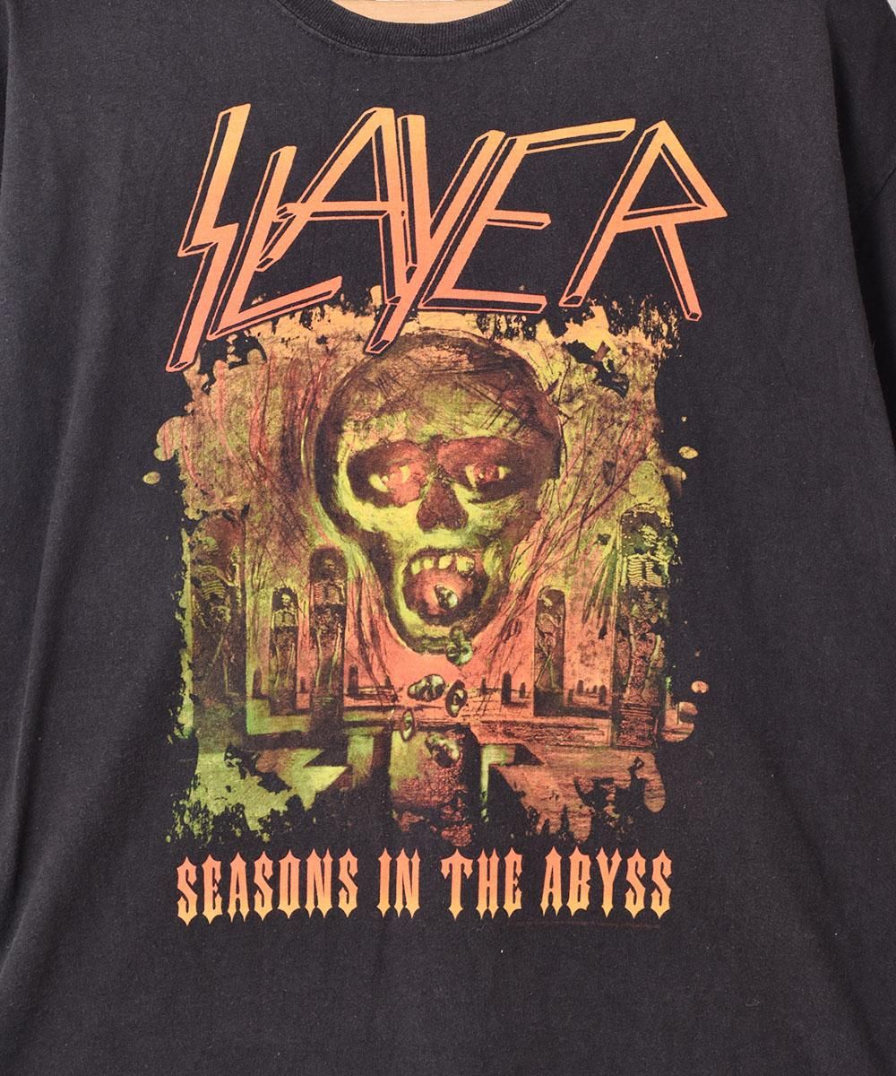 SLAYER 両面プリントTシャツ - 古着屋グレープフルーツ ムーン SLAYER 両面プリントTシャツ - 古着屋グレープフルーツ ムーン