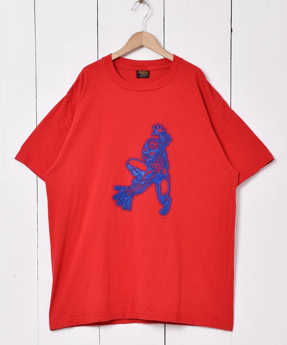 アメリカ製 スパイダーマン プリント Tシャツ - 古着屋 アメリカ製 スパイダーマン プリント Tシャツ - 古着屋