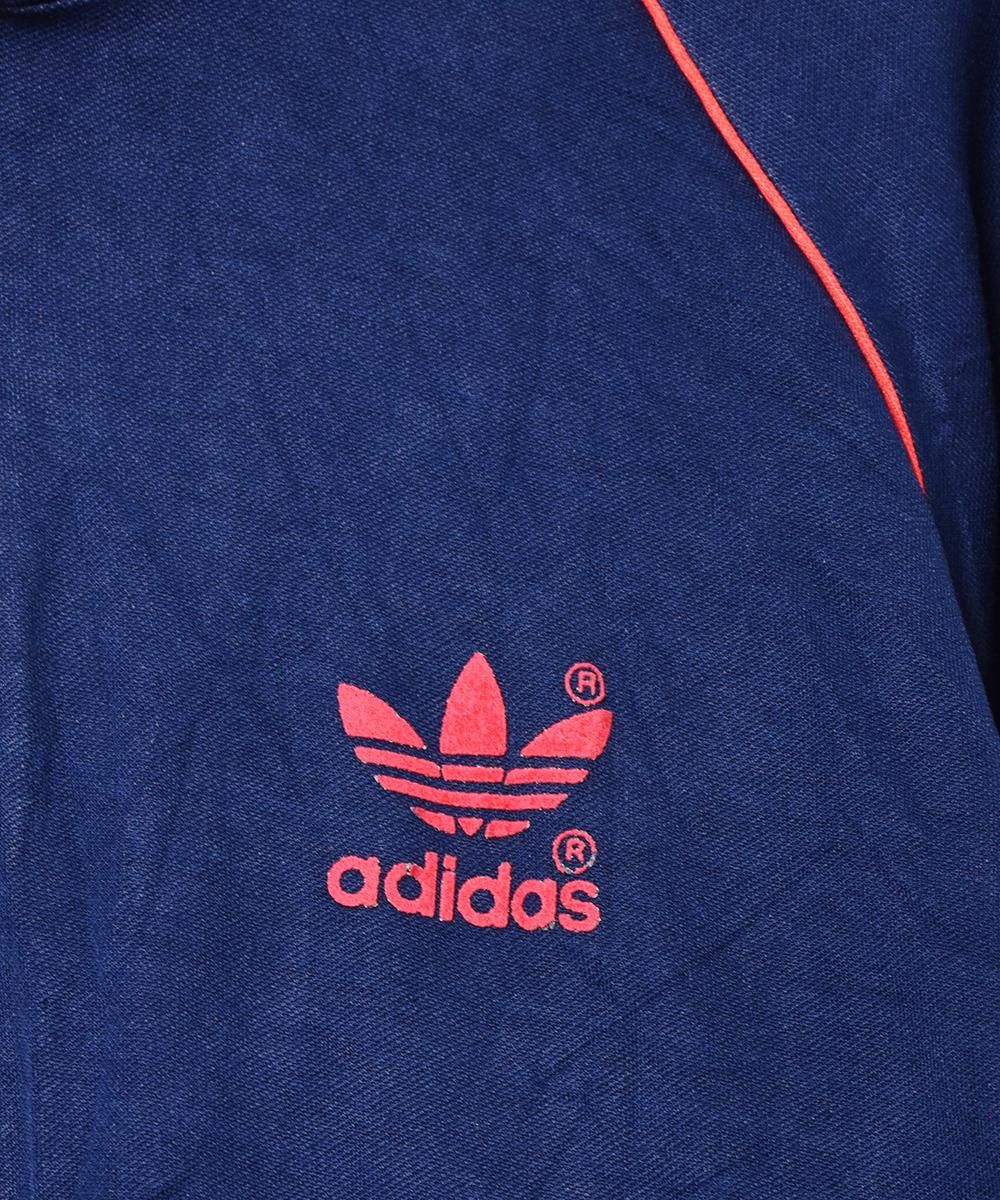 80s adidas トラックジャケット - 古着屋グレープフルーツ 80s adidas トラックジャケット - 古着屋グレープフルーツ