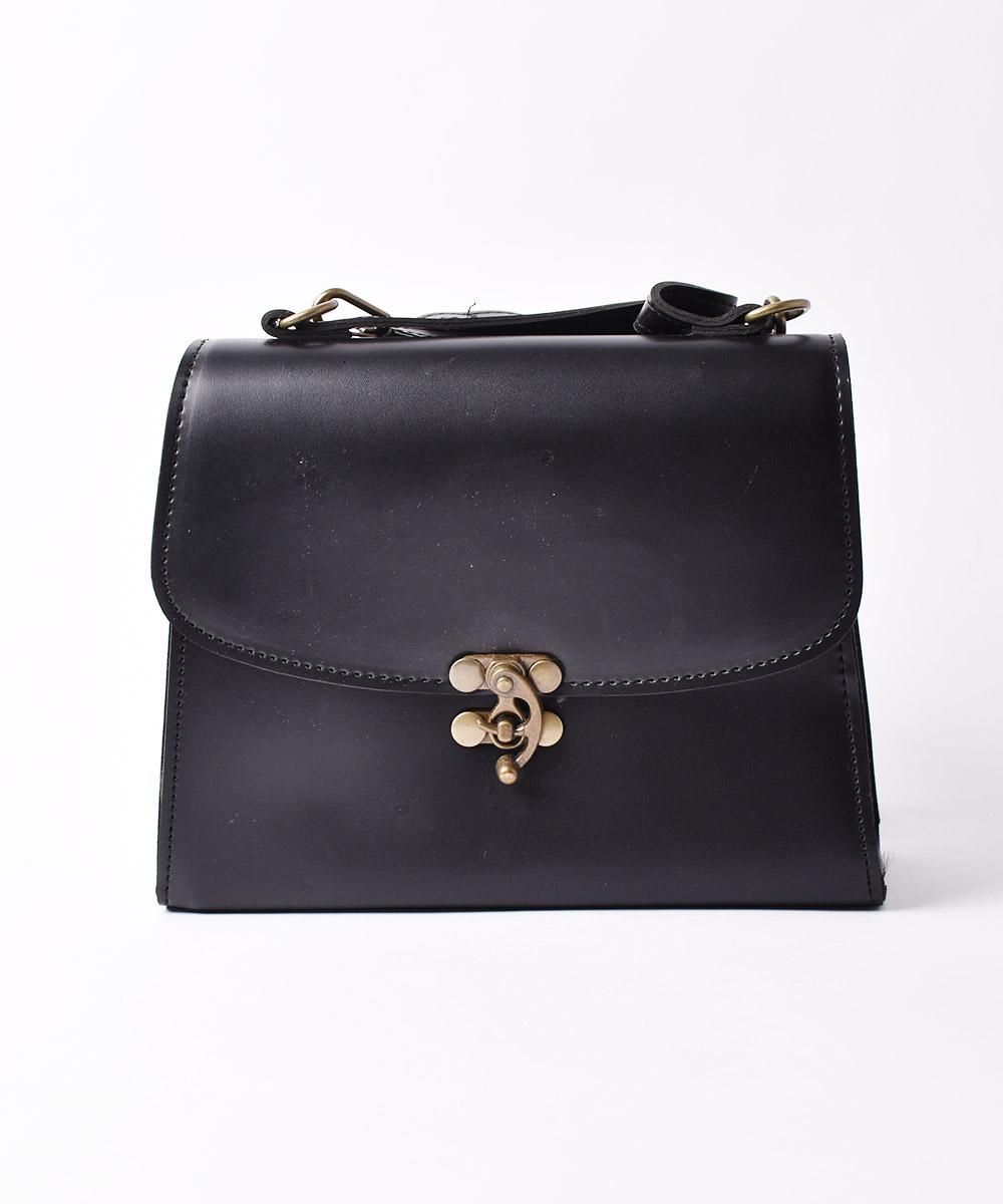 【2色展開】PU 2way ミニショルダーバッグ ブラック - 古着屋グレープフルーツ ムーン(Grapefruitmoon)Onlineshop