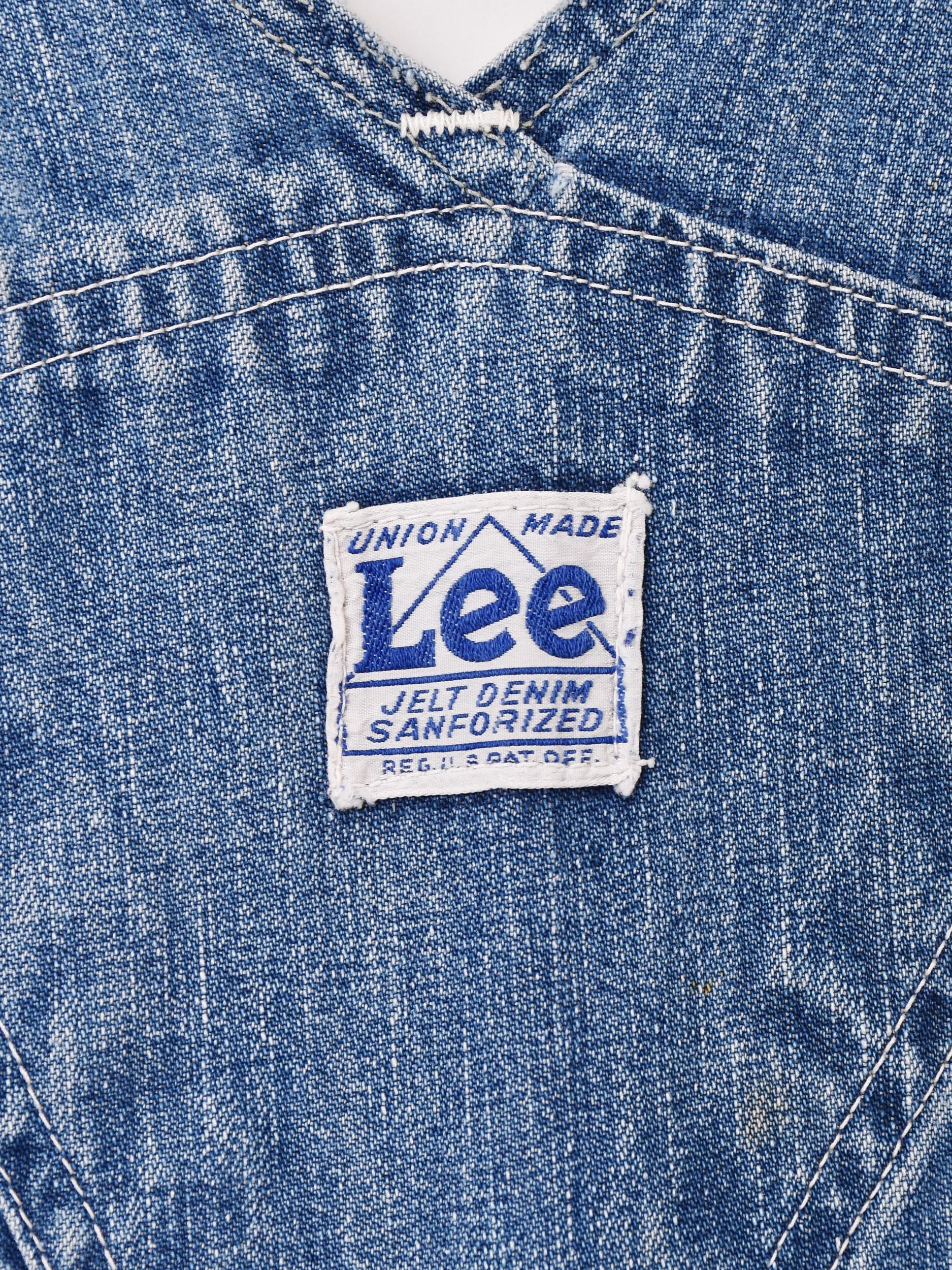 Lee デニムオーバーオール | 30's 〜40's - 古着屋 Lee デニムオーバーオール | 30's 〜40's - 古着屋