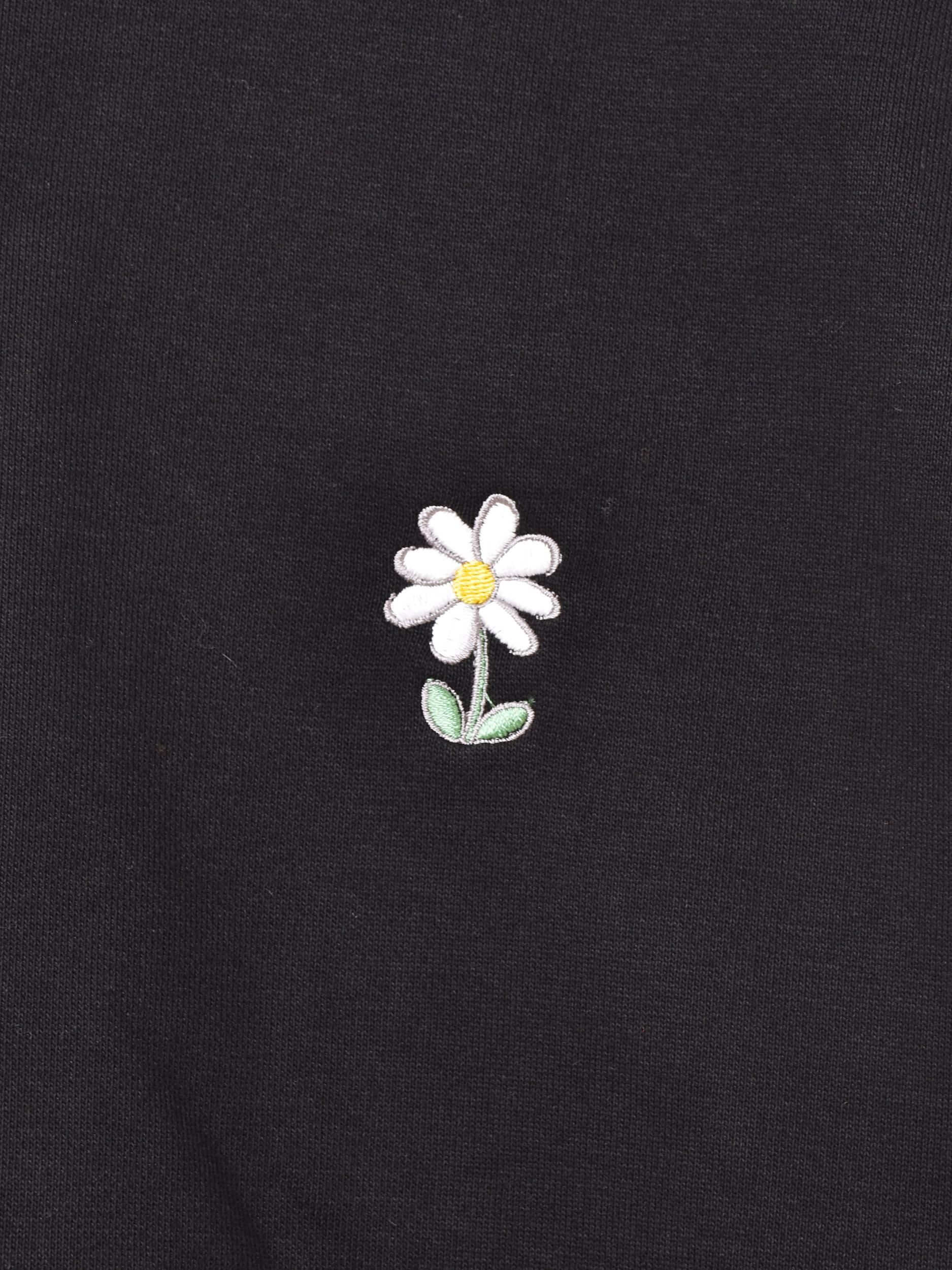 ワンポイント刺繍フラワー | スウェットシャツ - 古着屋 ワンポイント刺繍フラワー | スウェットシャツ - 古着屋
