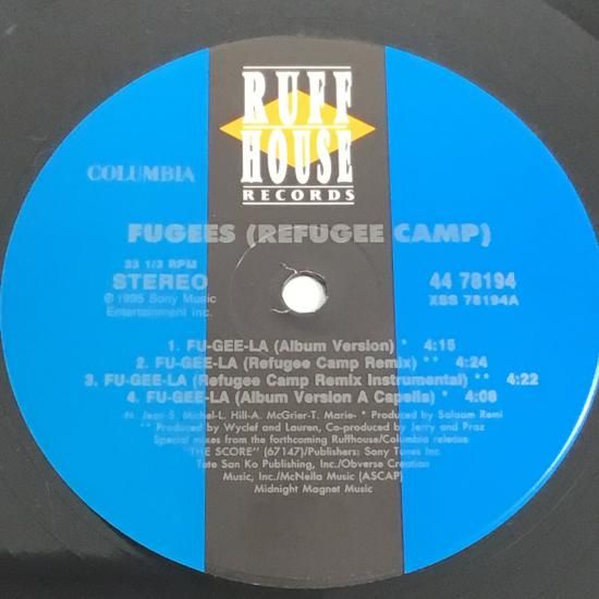 フージーズ FUGEES / FU-GEE-LA / 44 78194 / EP - 中古レコード通販 東京コレクターズ