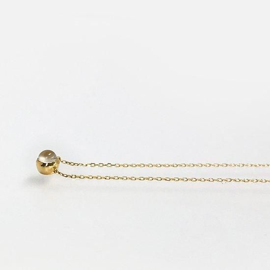K18ムーンストーンネックレス - ジュエルはま オンラインショップ K18ムーンストーンネックレス - ジュエルはま オンラインショップ