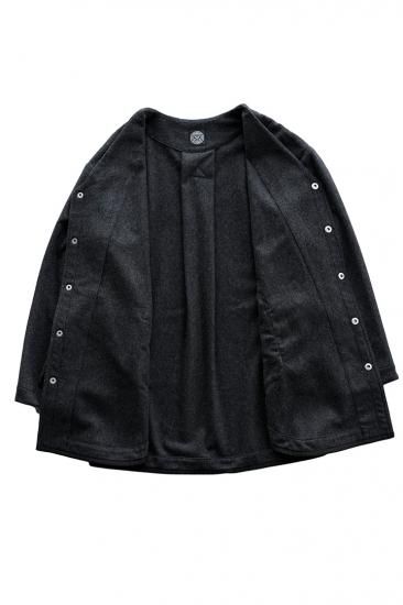Porter Classic - CASHMERE CARDIGAN COAT - GRAY ポーター Porter Classic - CASHMERE CARDIGAN COAT - GRAY ポーター