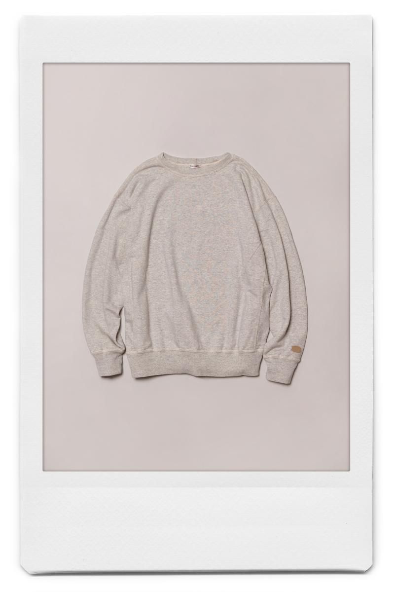 NICENESS SKID シルクスウェット プルオーバー(GRAY) NICENESS SKID シルクスウェット プルオーバー(GRAY)