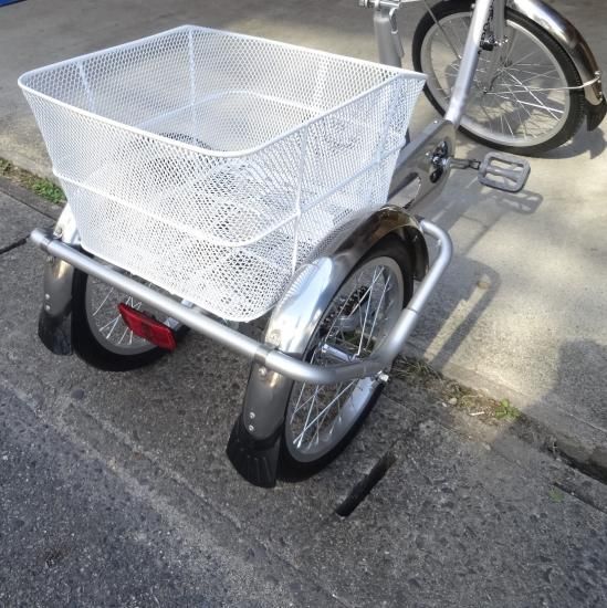 働くパンクしない三輪自転車 エアロトライク AT-200-TC シングル 働くパンクしない三輪自転車 エアロトライク AT-200-TC シングル