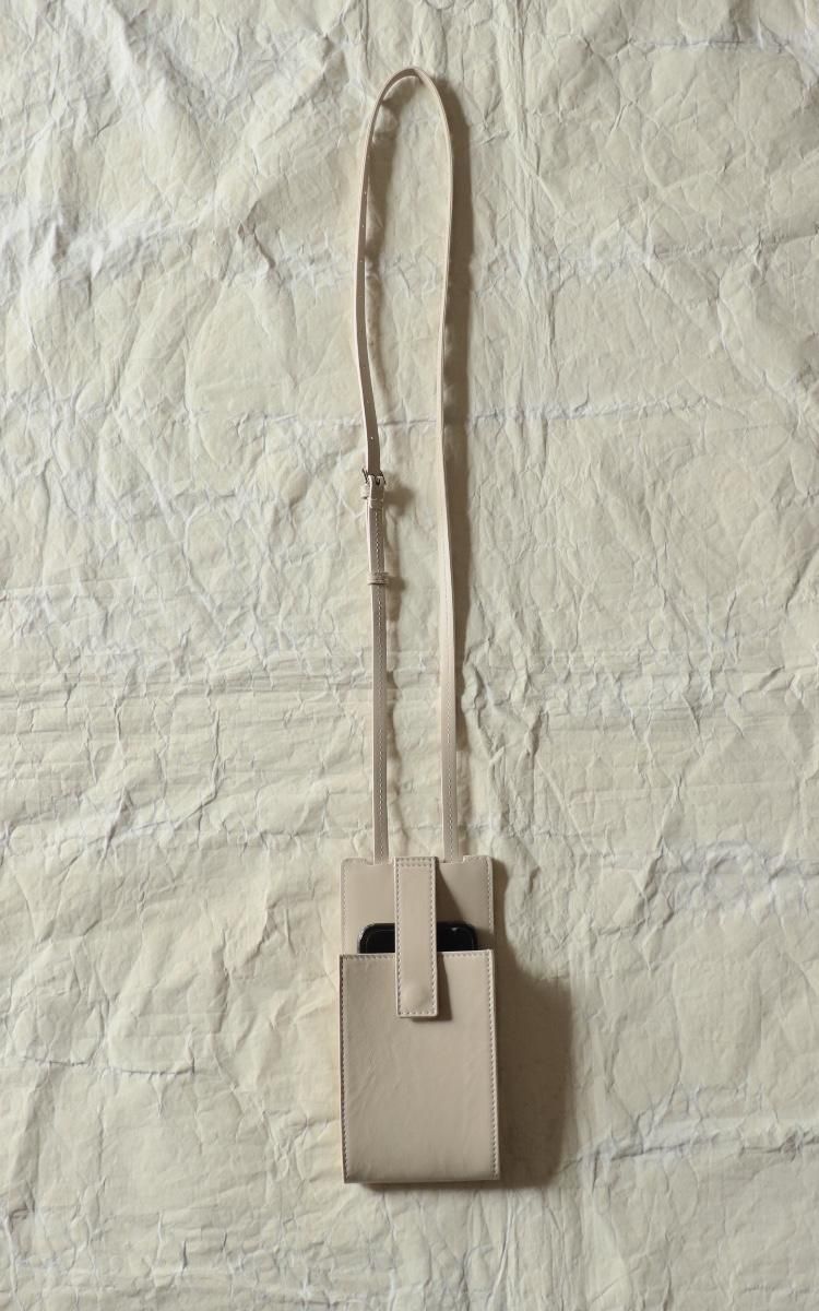 SAGAN Vienna 【MODULAR PHONE-CARD CASE / Oat Milk】 - faye SAGAN Vienna 【MODULAR PHONE-CARD CASE / Oat Milk】 - faye