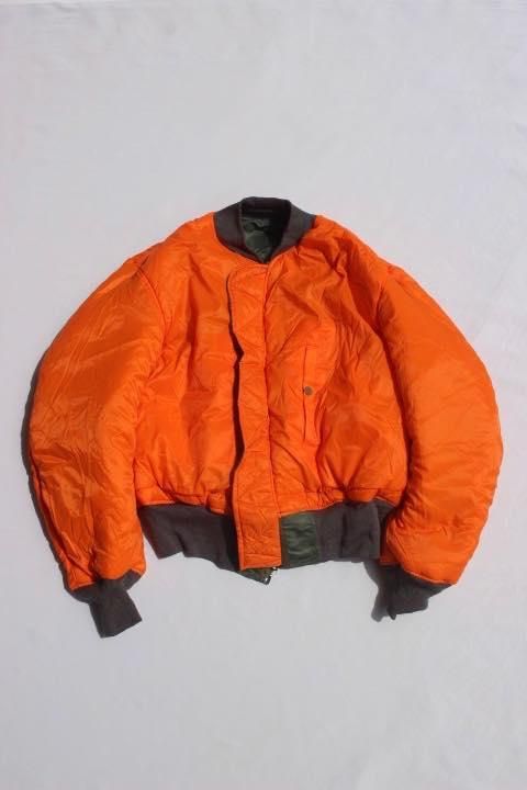 GREENBRIER INDUSTRIES/90's DEADSTOCK MA-1 FLIGHT JACKET MADE GREENBRIER INDUSTRIES/90's DEADSTOCK MA-1 FLIGHT JACKET MADE