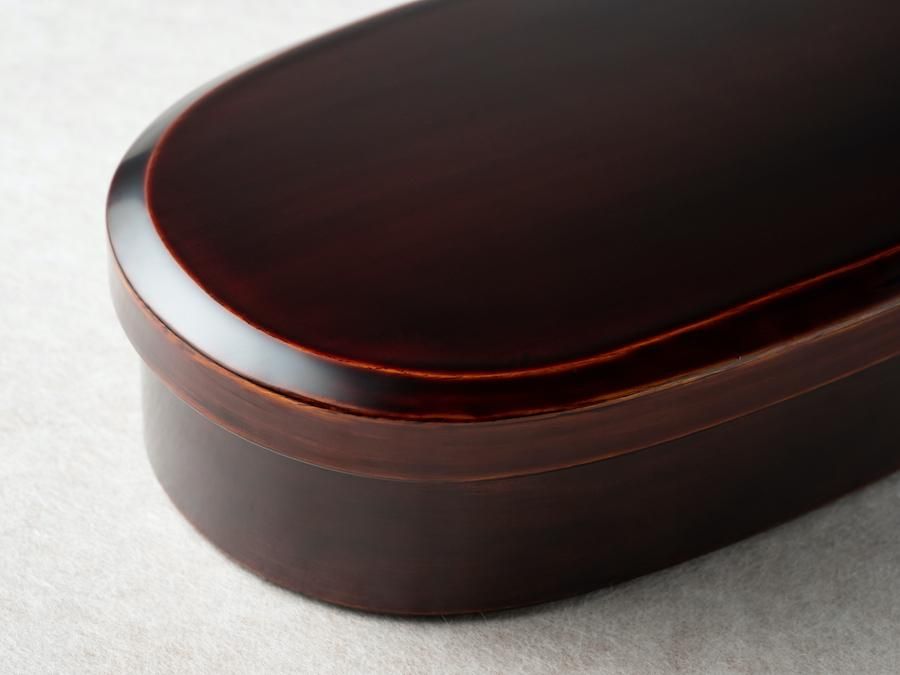 赤木明登】| 曲輪弁当箱 溜塗(下地・赤) ~Online Shop|紅椿 赤木明登】| 曲輪弁当箱 溜塗(下地・赤) ~Online Shop|紅椿