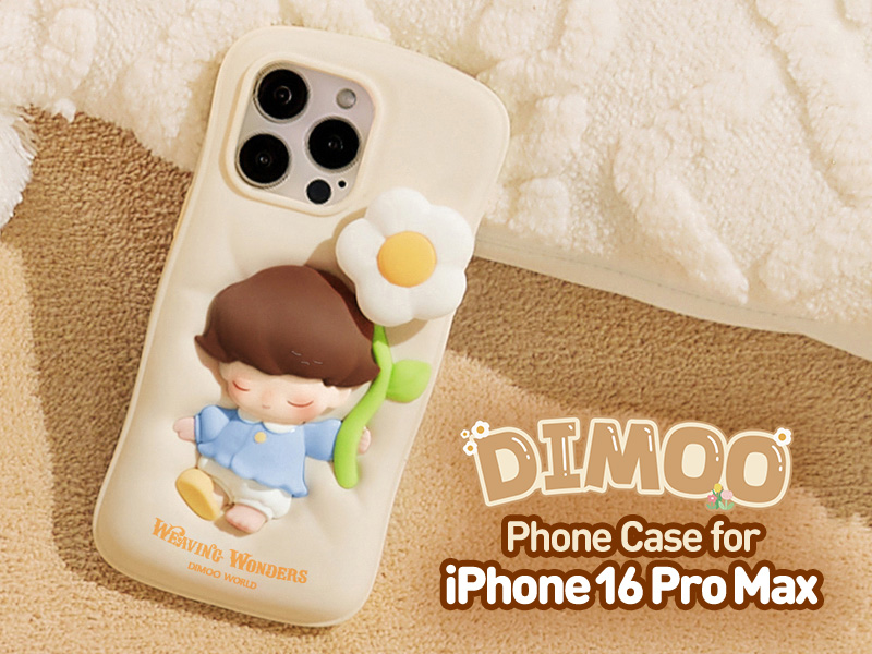DIMOO Weaving Wonders iPhoneケース 16 Pro Max - POP MART DIMOO Weaving Wonders iPhoneケース 16 Pro Max - POP MART