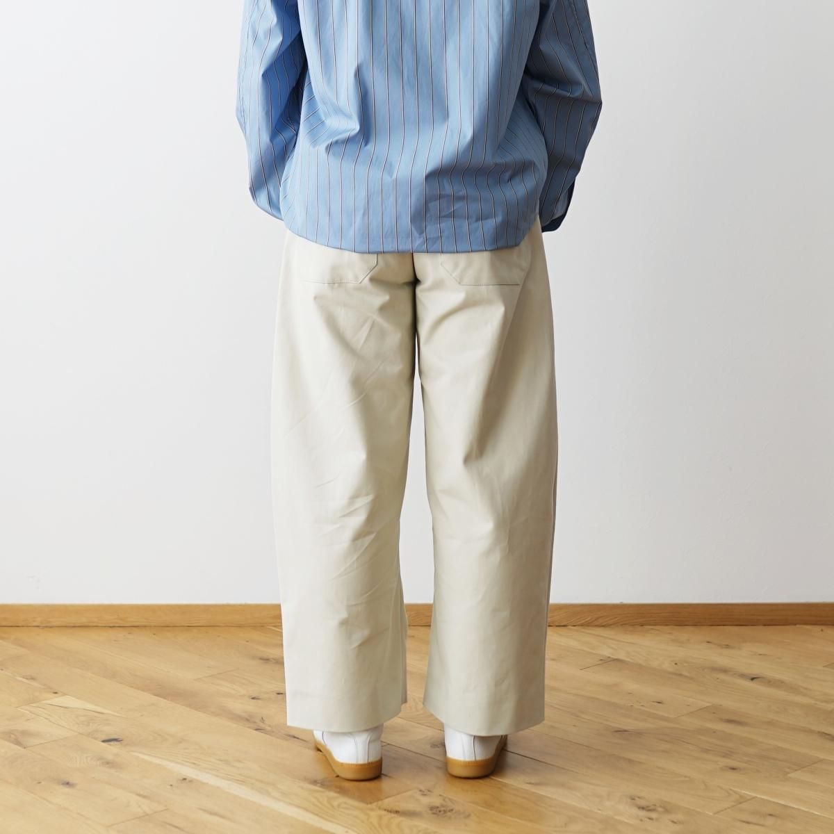 STUDIO NICHOLSON スタジオニコルソン】PEACHED COTTON TWILL STUDIO NICHOLSON スタジオニコルソン】PEACHED COTTON TWILL