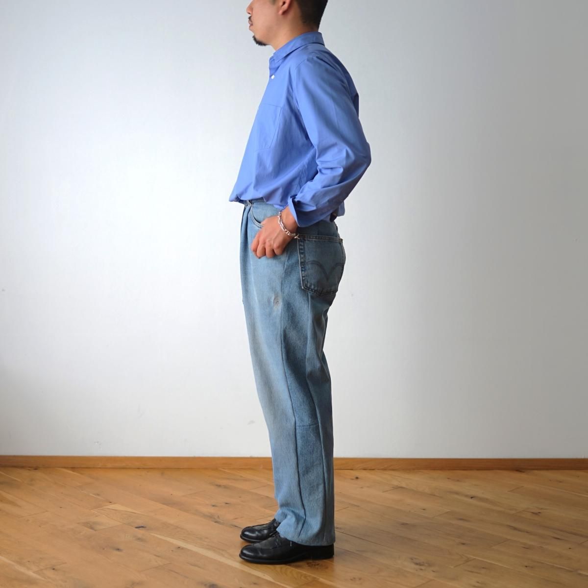 SEEALL / シーオール】 RECONSTRUCTED BELTED BUGGY PANTS SEEALL / シーオール】 RECONSTRUCTED BELTED BUGGY PANTS