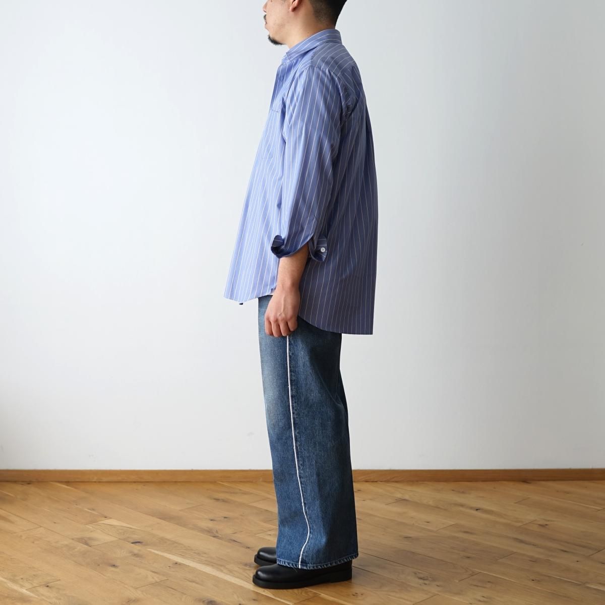 TANAKA タナカ】 THE SELVEDGE JEAN TROUSERS - VINTAGE BLUE TANAKA タナカ】 THE SELVEDGE JEAN TROUSERS - VINTAGE BLUE