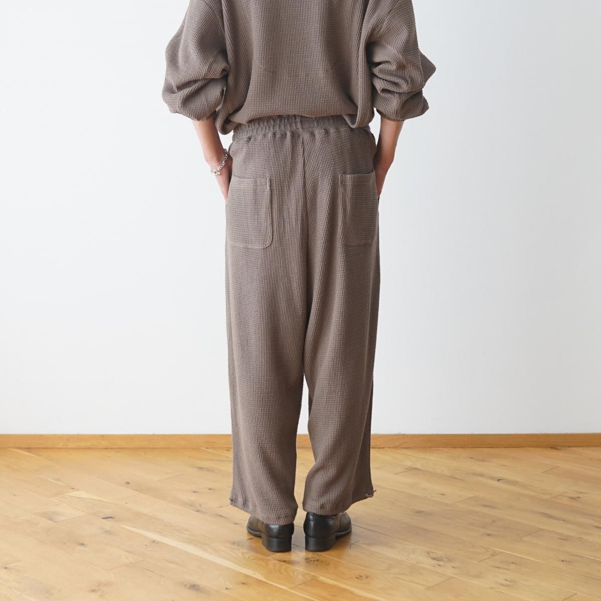 女性が喜ぶ♪ / refomed リフォメッド】 PARK / BROWN - PANTS 女性が喜ぶ♪ / refomed リフォメッド】 PARK / BROWN - PANTS