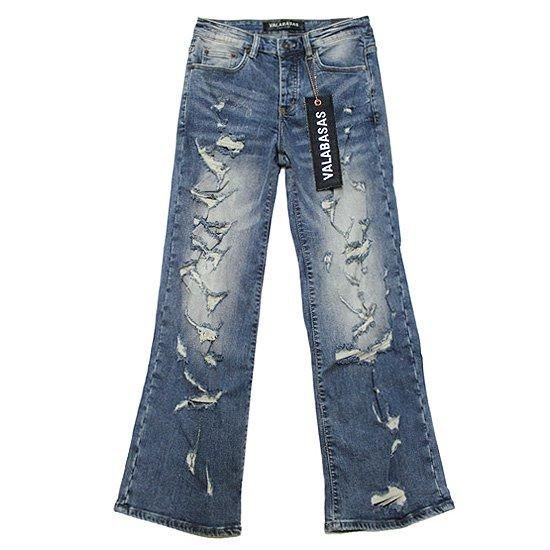 VALABASAS ヴァラバサス RIFT BLUE WASH BAGGY DENIM JEAN/BLUE VALABASAS ヴァラバサス RIFT BLUE WASH BAGGY DENIM JEAN/BLUE