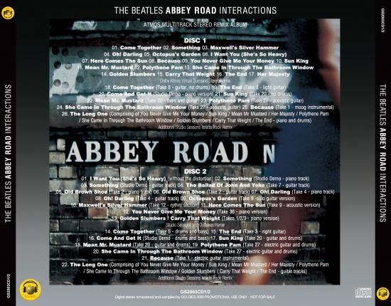 THE BEATLES / ABBEY ROAD INTERACTIONS THE BEATLES / ABBEY ROAD INTERACTIONS