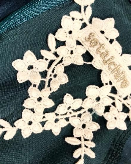 セタイチロウ☆刺繍ワンピース 訪ねる 40 セタイチロウ☆刺繍ワンピース 訪ねる 40