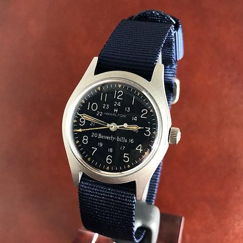 稀少 ハミルトン カーキ HAMILTON Khaki「Beverly Hills」1980's 稀少 ハミルトン カーキ HAMILTON Khaki「Beverly Hills」1980's