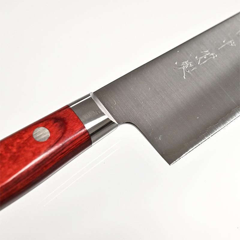 田中特製 高村刃物製作所「牛刀」210mm 粉末ハイス鋼・ワイン 田中特製 高村刃物製作所「牛刀」210mm 粉末ハイス鋼・ワイン