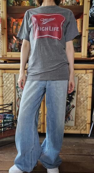 ミラー ビール,Miller Beer,Tシャツ 公式,Logo ドリンク ミラー ビール,Miller Beer,Tシャツ 公式,Logo ドリンク