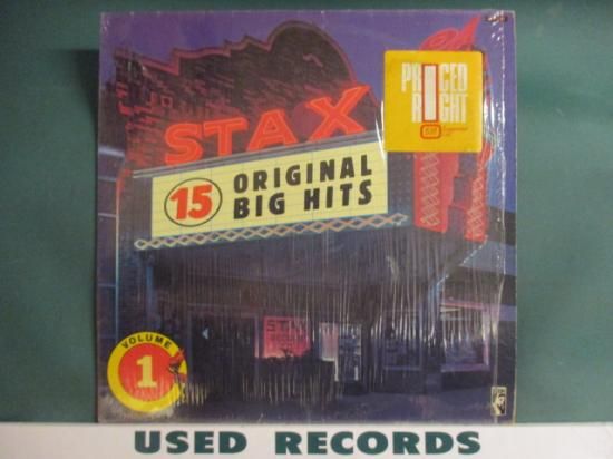 VA ： STAX 15 Original Big Hits Vol.1 LP