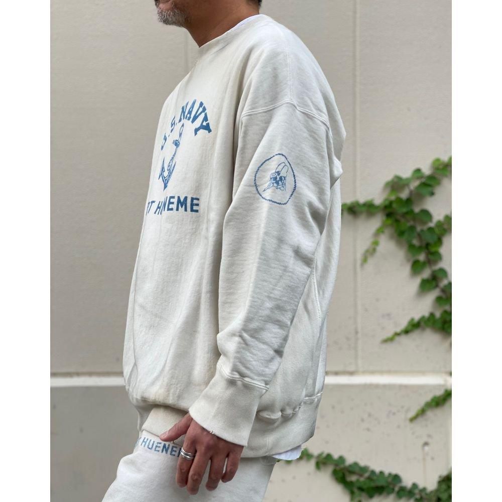 BOWWOW「USN SEEBEES SWEATSHIRTS AGING - スウェットシャツ BOWWOW「USN SEEBEES SWEATSHIRTS AGING - スウェットシャツ