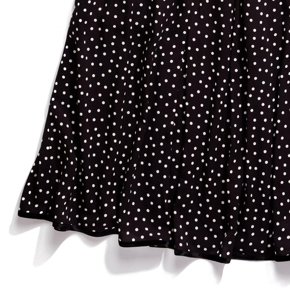 ロングワンピース ドット - SINME ONLINE STORE ロングワンピース ドット - SINME ONLINE STORE