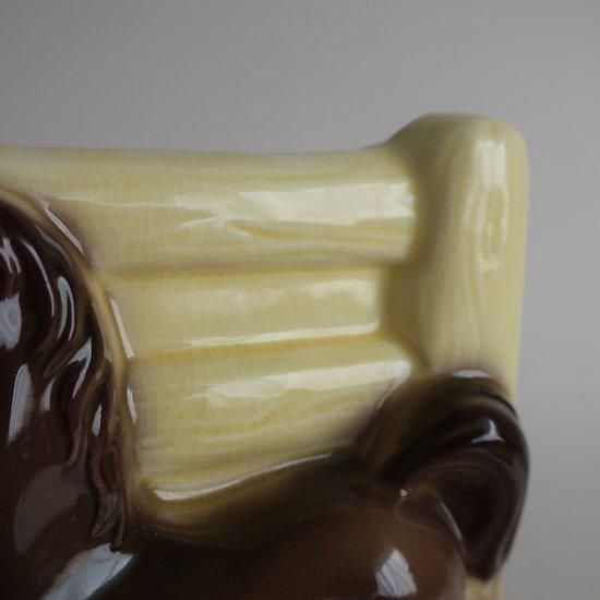 Vintage 1950s ceramic Horse flower vase/ビンテージ 馬 Vintage 1950s ceramic Horse flower vase/ビンテージ 馬