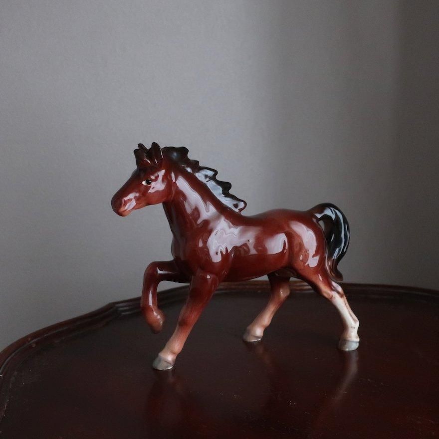 Vintage K. K Originals Ceramic Horse object/ビンテージ 陶器 Vintage K. K Originals Ceramic Horse object/ビンテージ 陶器