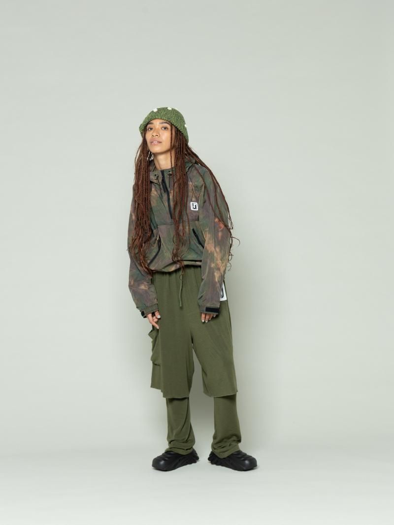 NATURE ANORAK HOODIE(KHAKI) - irojikake - online store NATURE ANORAK HOODIE(KHAKI) - irojikake - online store