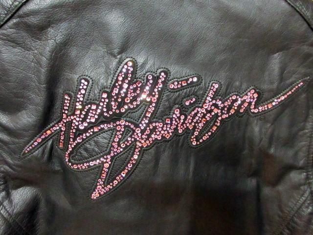 ハーレーダビッドソン PINKLABEL 「Special Swarovski」 レザー ハーレーダビッドソン PINKLABEL 「Special Swarovski」 レザー