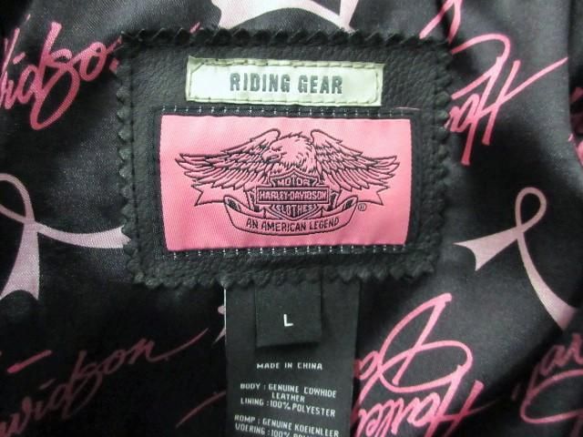 ハーレーダビッドソン PINKLABEL 「Special Swarovski」 レザー ハーレーダビッドソン PINKLABEL 「Special Swarovski」 レザー
