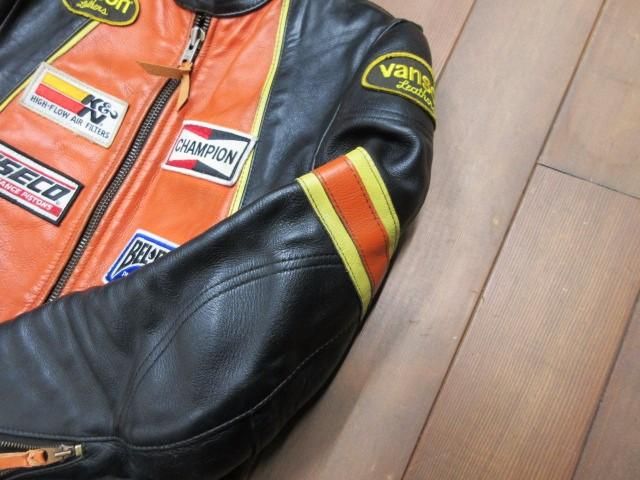 バンソン RJP 別注色 シングルライダース 38(M相当 - 革屋Marvy バンソン RJP 別注色 シングルライダース 38(M相当 - 革屋Marvy
